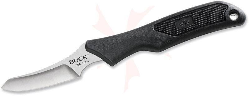 Buck ErgoHunter Caping Knife (Select) 3" 420HC Blade, Black Nylon ...