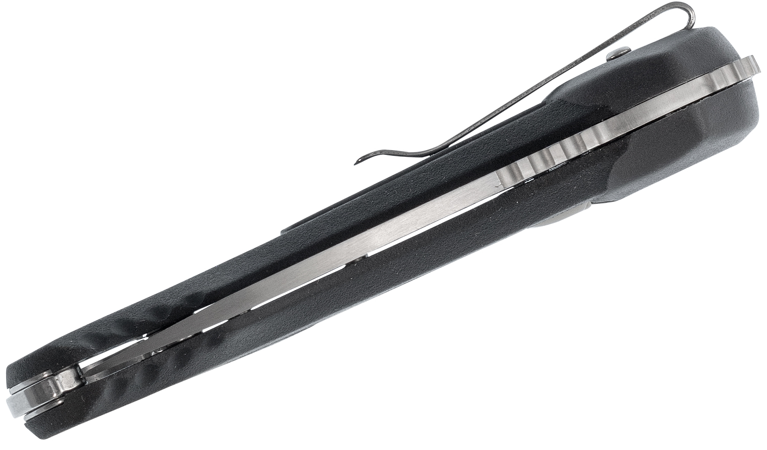 Buck 750 Knives Redpoint Black Handle 2.75" Combo Edge and Bottle ...