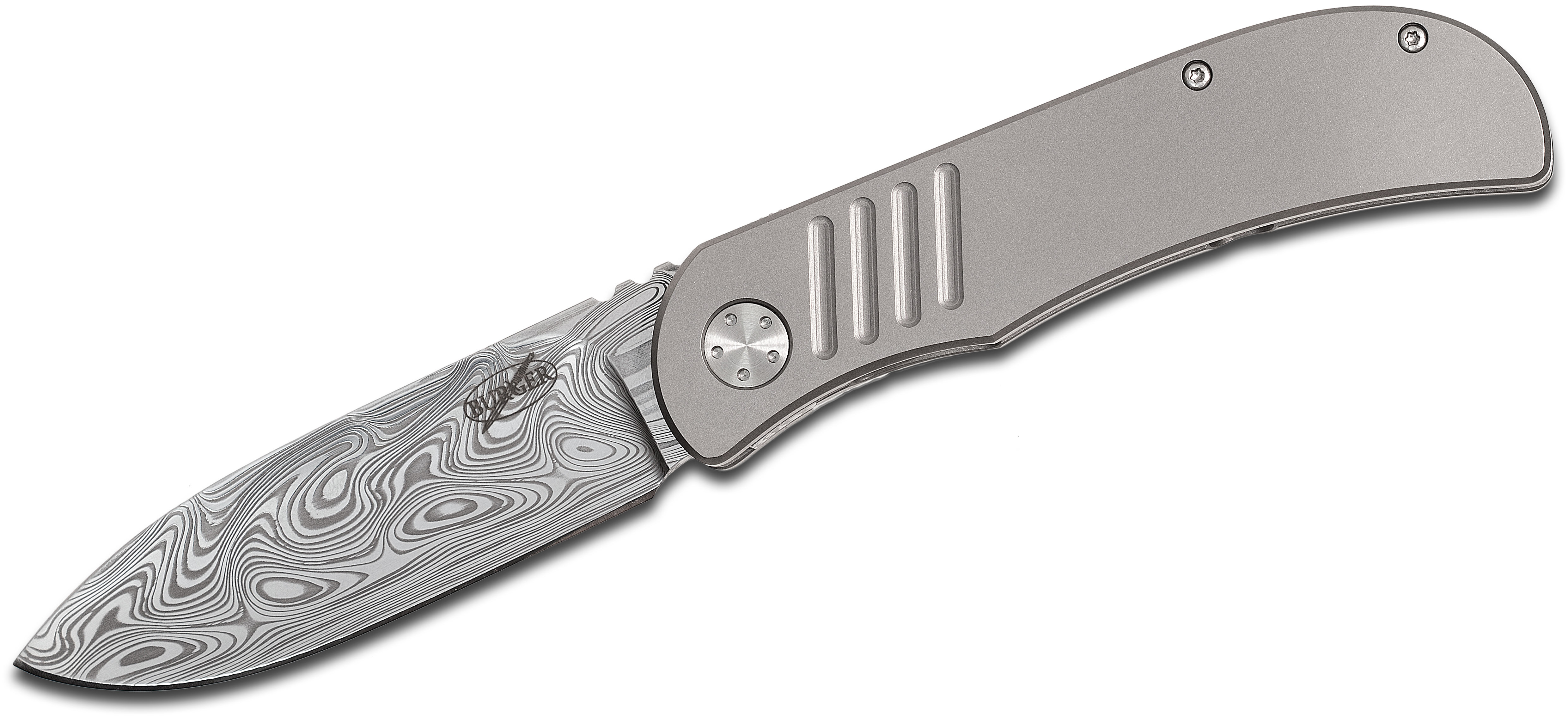Trevor Burger Custom Large EXK Frame Lock Front Flipper 3.3" Thor ...