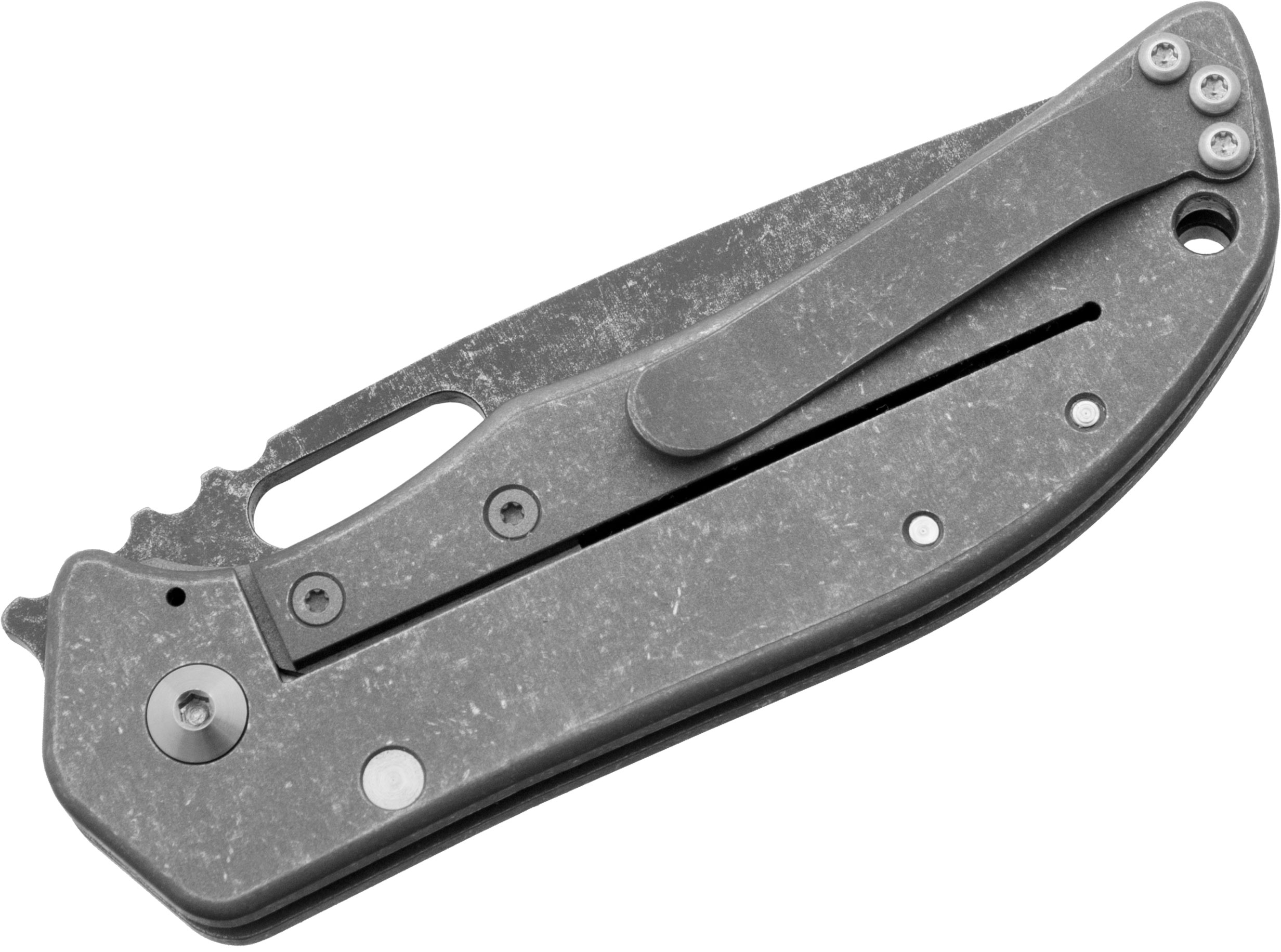 Calavera Cutlery Custom El Patron Folding 3.25" CTS-XHP Black ...