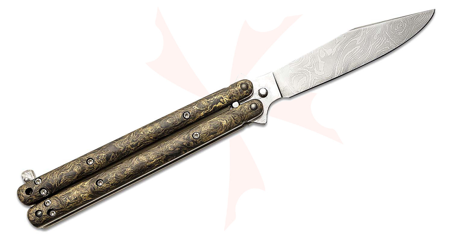 Craig Camerer Custom Balisong Butterfly Knife 4.625" Camerer 1080/15N20 ...