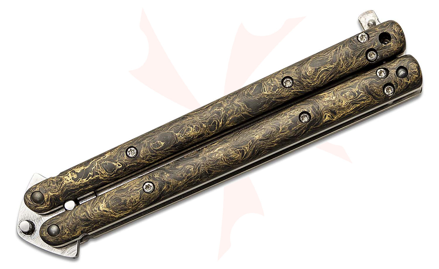 Craig Camerer Custom Balisong Butterfly Knife 4.625" Camerer 1080/15N20 ...