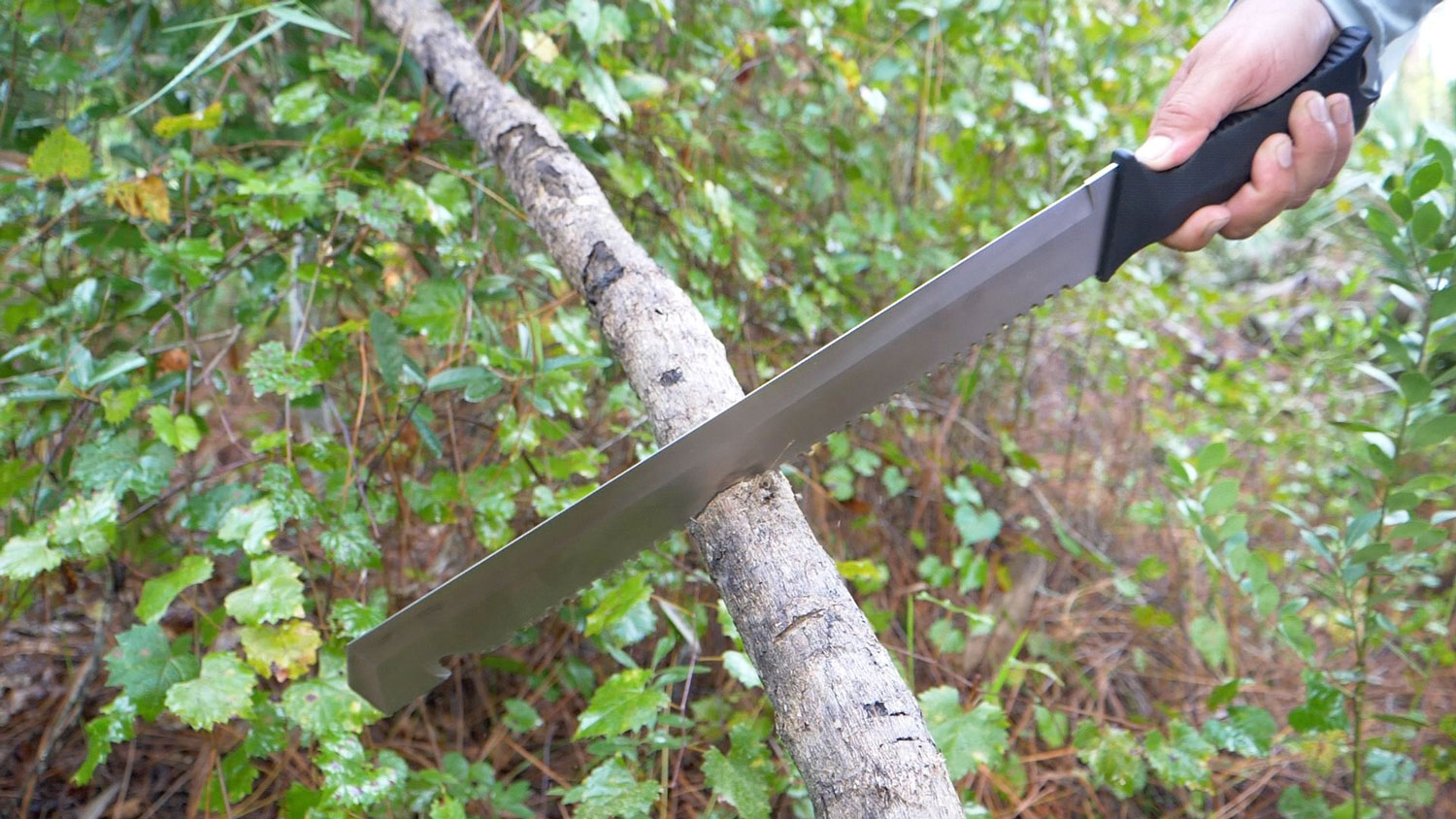 Camillus Carnivore Maxx 2.0 Machete 16" Titanium Bonded Sawback Chisel ...