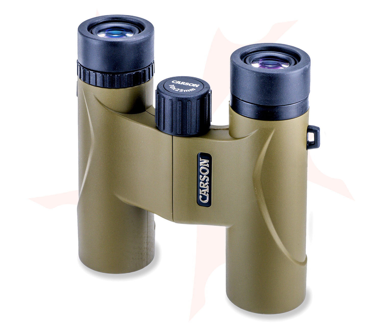 Carson Optical HW-025 Stinger 10x25mm Compact and Lightweight Binoculars - KnifeCenter