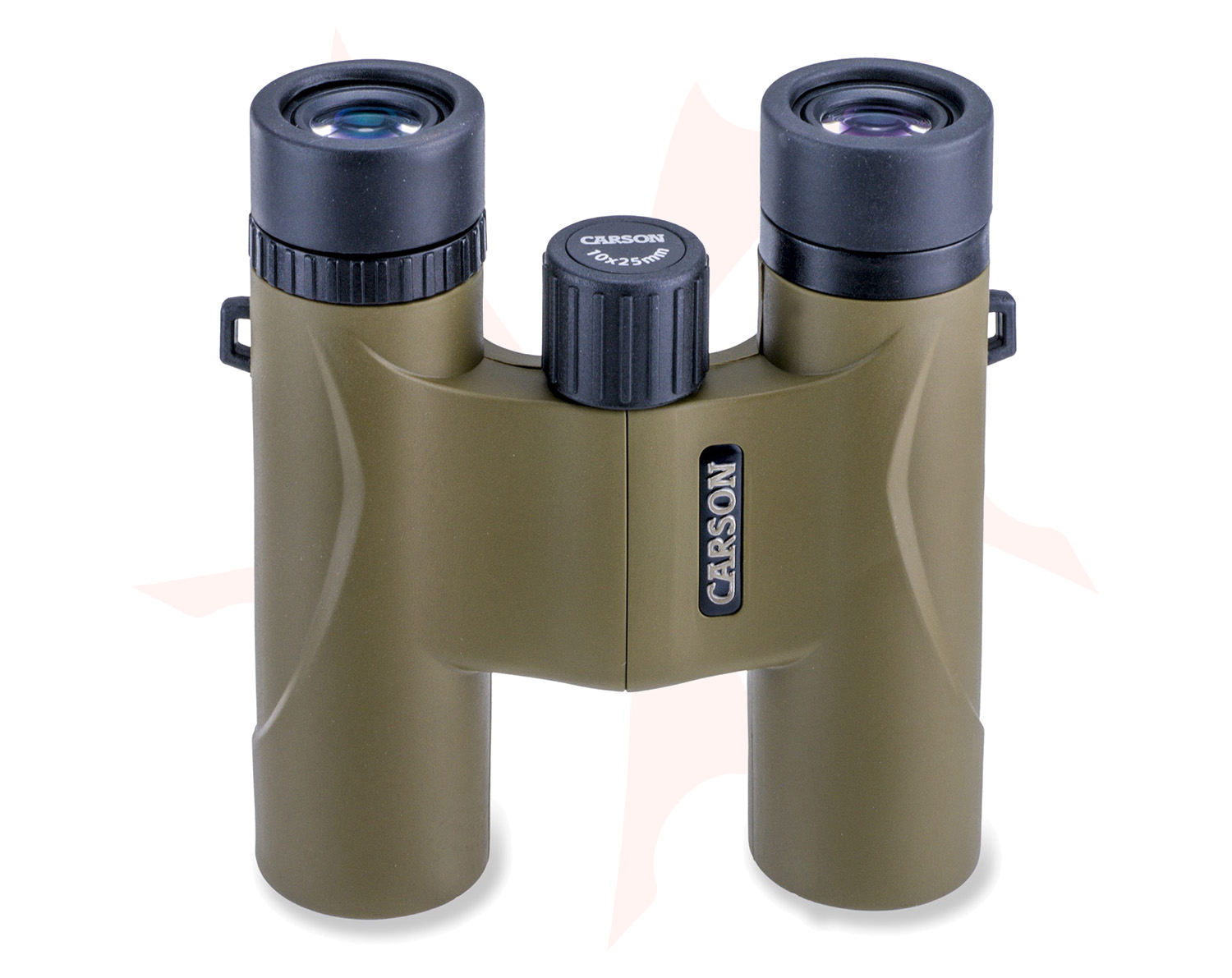 Carson Optical HW-025 Stinger 10x25mm Compact and Lightweight Binoculars - KnifeCenter