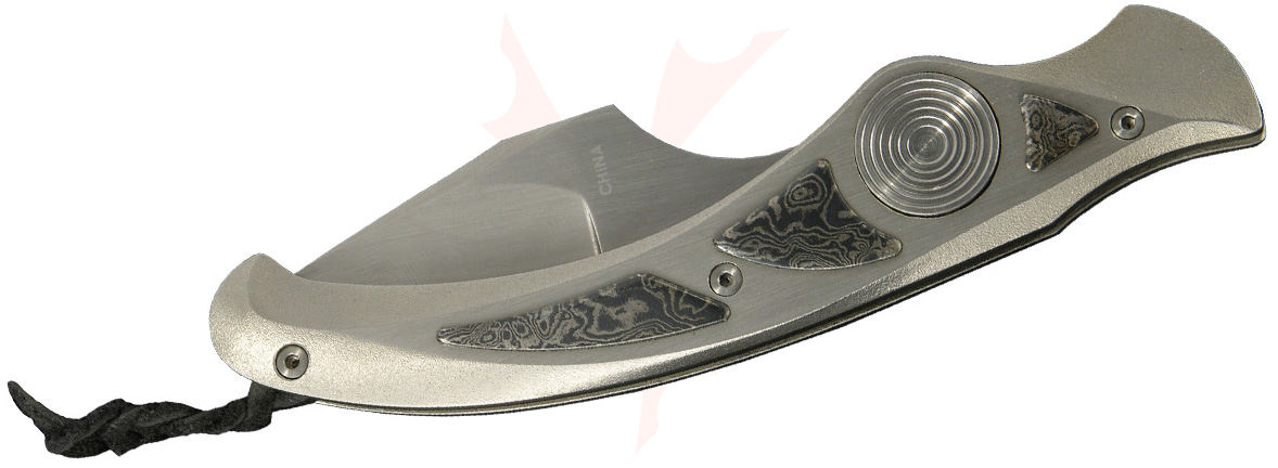 Cas Hanwei Citizen Knife Triple Lock Folder 1.5" 440C Clip Point Blade ...