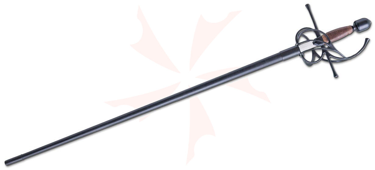 CAS Iberia Kingston Arms Swept Hilt Fencing Rapier 42.875" Overall ...