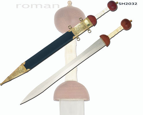 Hanwei Roman Sword Segmented Bone Handle 30" Overall - KnifeCenter ...
