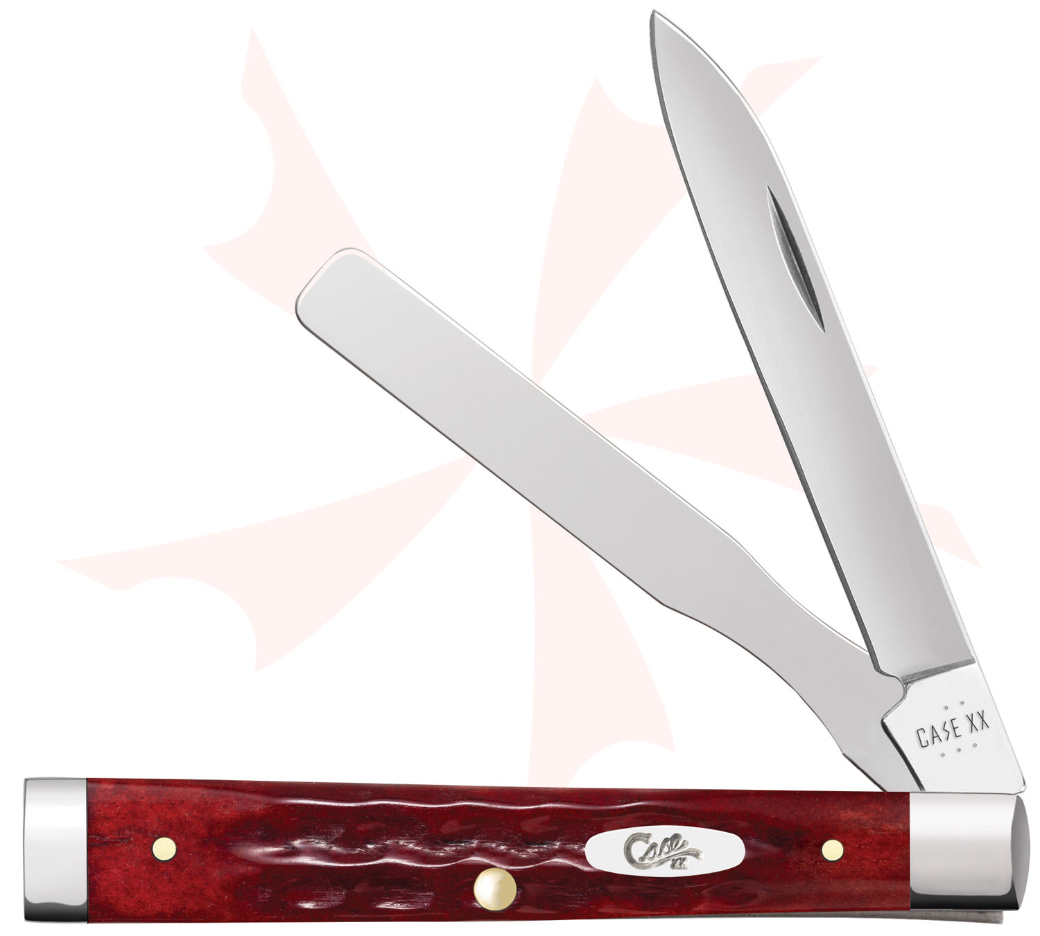 Case Pocket Worn Corn Cob Jig Old Red Bone Baby Doc Pocket Knife 2.88 ...