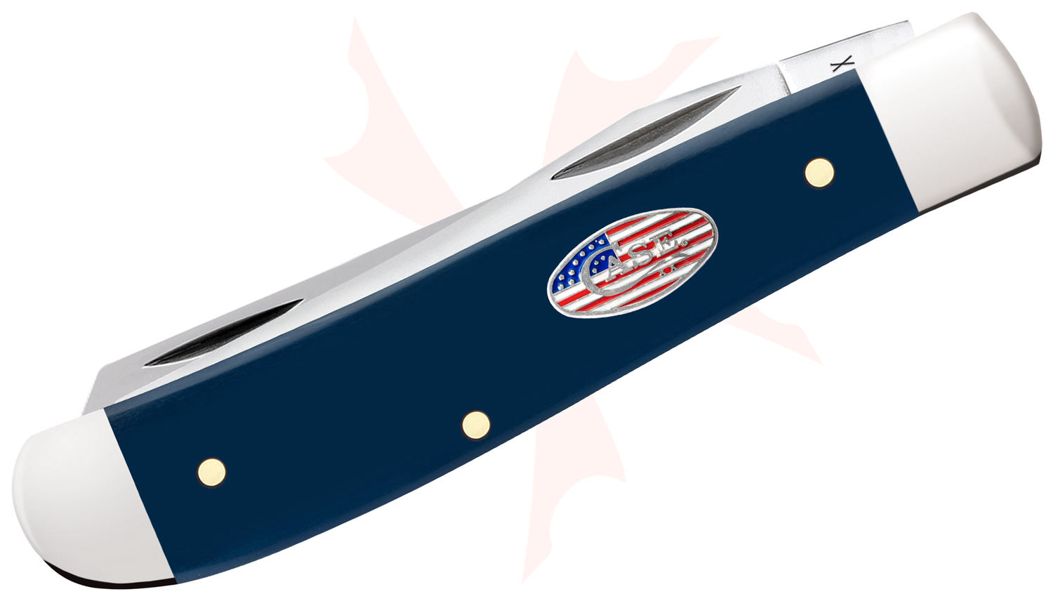 Case 2025 SHOT Show Exclusive American Smooth Navy Blue Synthetic Mini ...