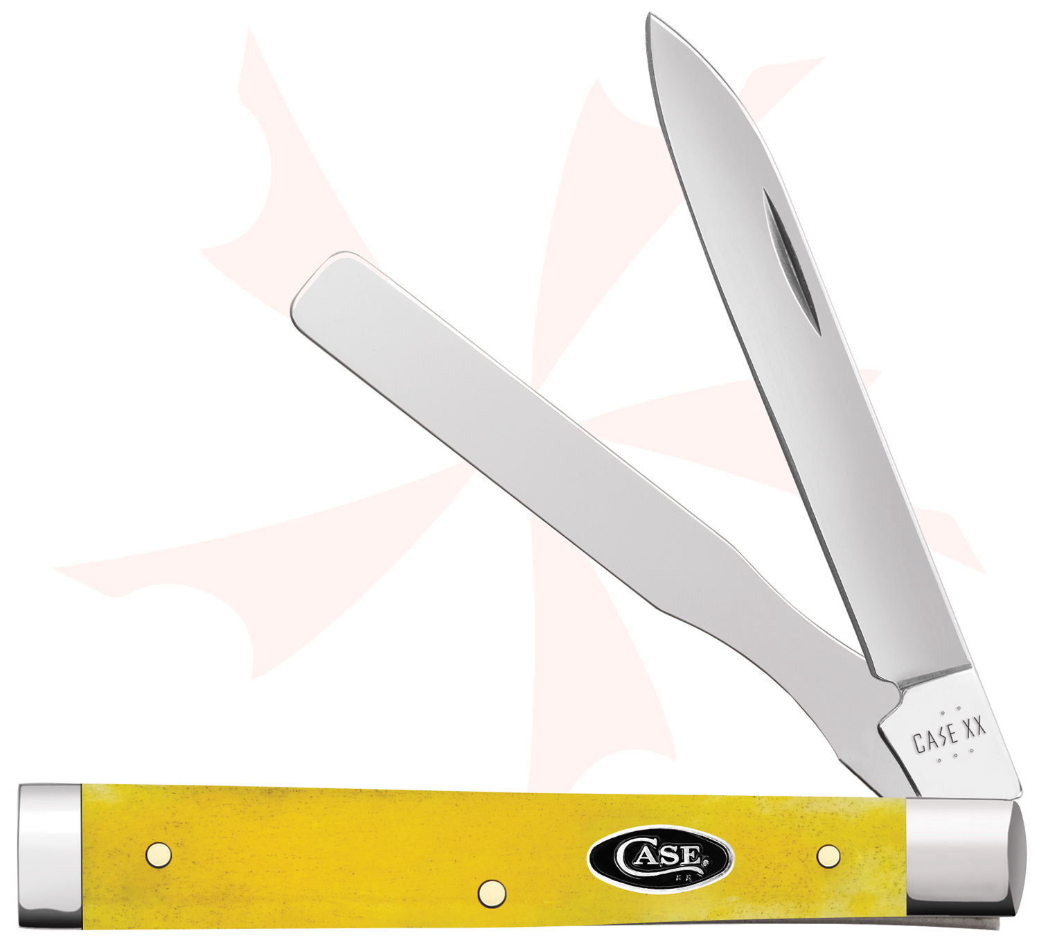 Case Smooth Yellow Bone Baby Doc Pocket Knife 2.88" Closed (6282SP SS ...
