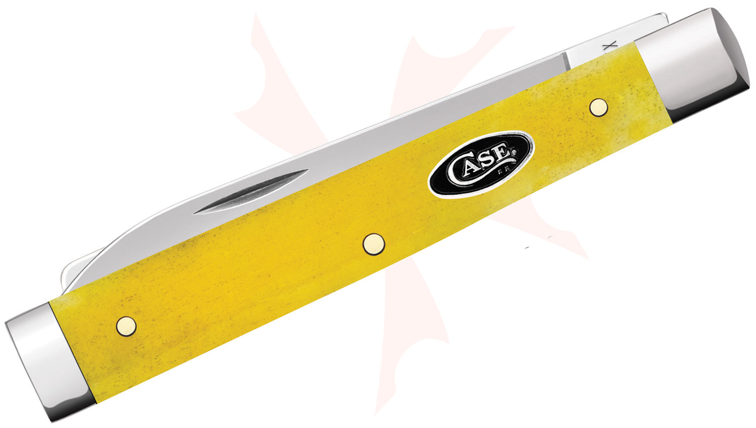 Case Smooth Yellow Bone Baby Doc Pocket Knife 2.88" Closed (6282SP SS ...