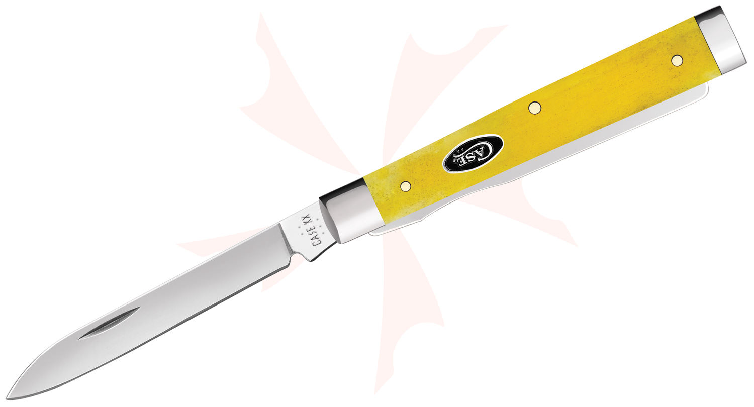 Case Smooth Yellow Bone Baby Doc Pocket Knife 2.88" Closed (6282SP SS ...