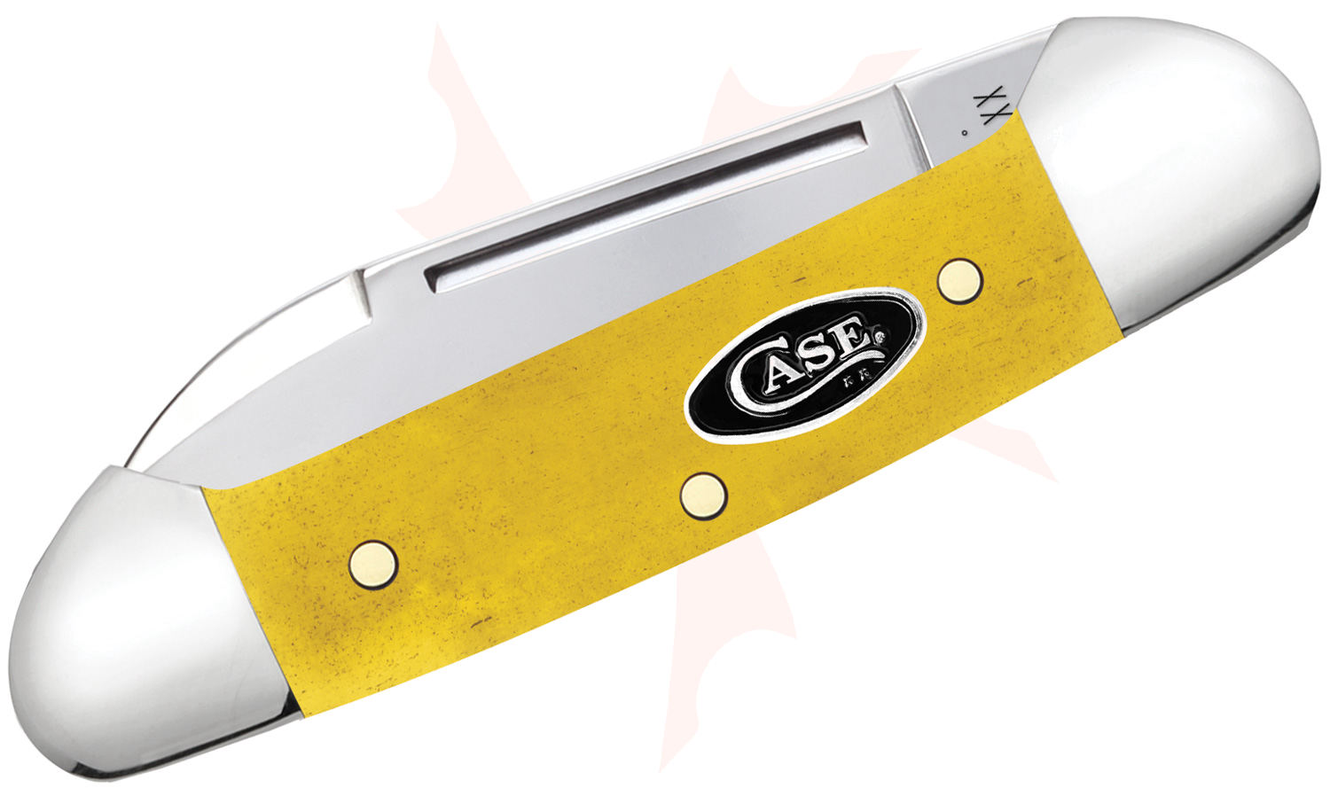Case Smooth Yellow Bone Baby Butterbean Pocket Knife 2.75" Closed ...