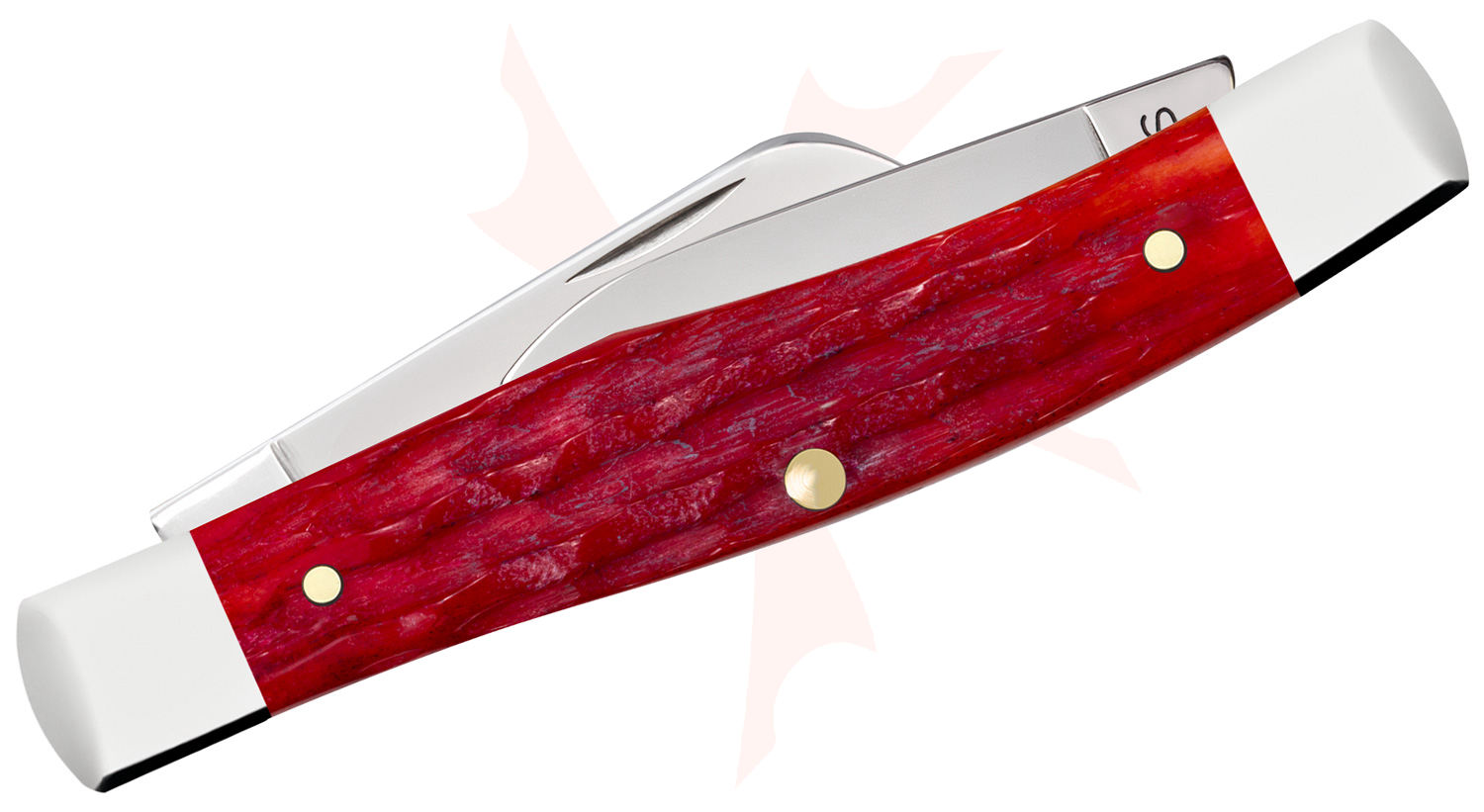 Case Kinfolks Jig Indian Paint Brush Bone Medium Stockman Pocket Knife ...