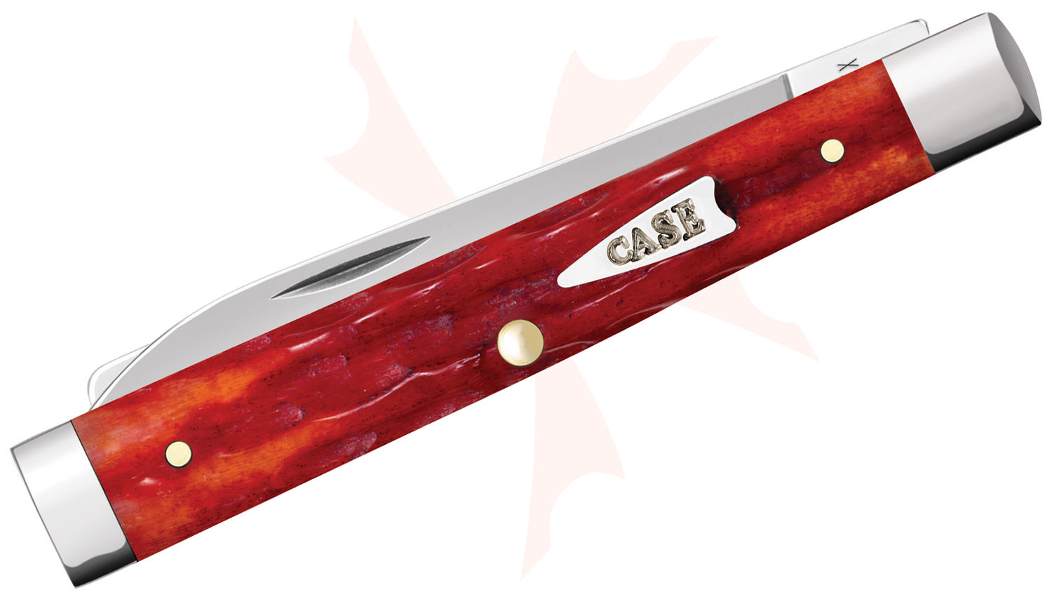 Case Kinfolks Jig Indian Paint Brush Bone Baby Doc Pocket Knife 2.88 ...