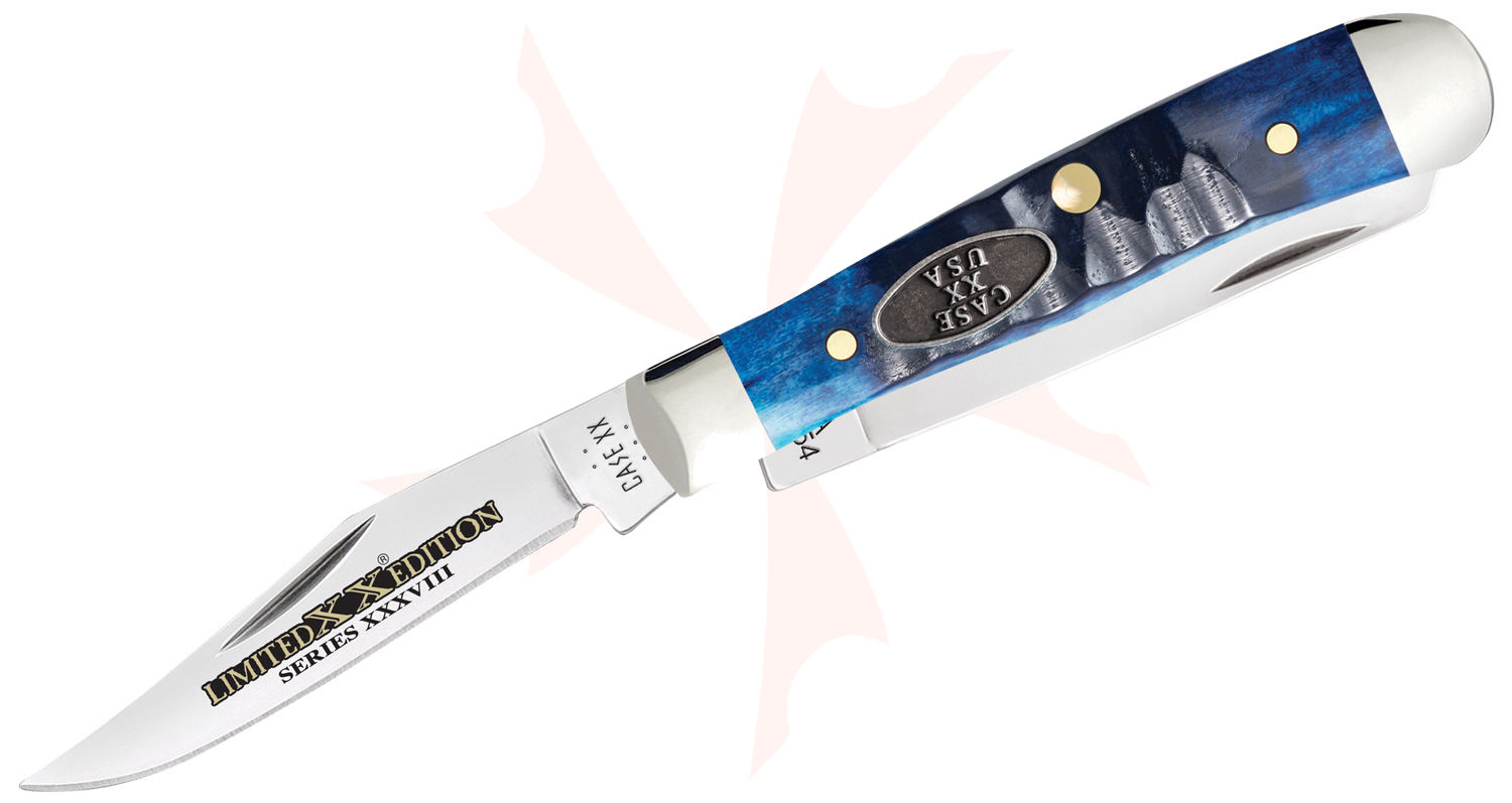 Case Limited XX Edition Gator Jig Ocean Blue Bone Tiny Trapper Pocket ...