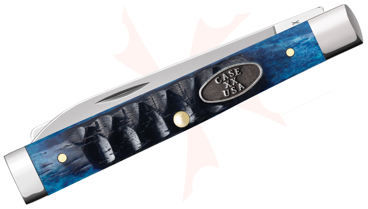 Case Limited XX Edition Gator Jig Ocean Blue Bone Baby Doc Pocket Knife ...