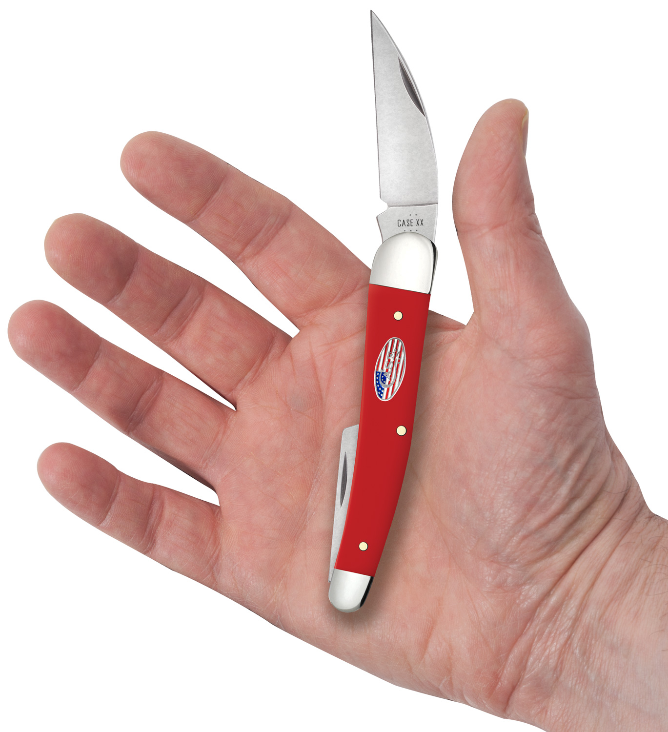 Case American Workman Red Synthetic Seahorse Whittler Pocket Knife 4 ...