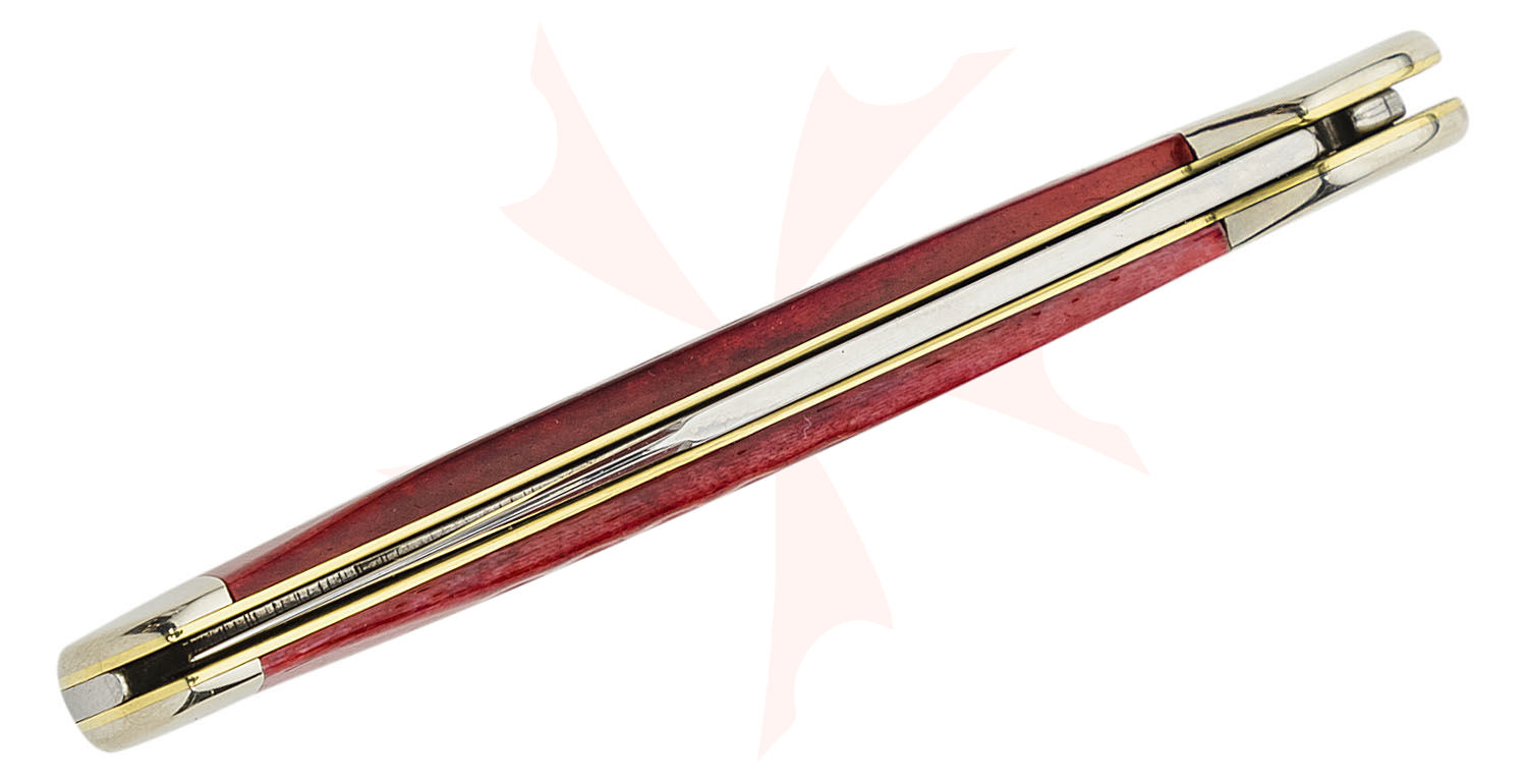 Case Pocket Worn Corn Cob Jig Old Red Bone Mini CopperLock 3.63" Closed ...