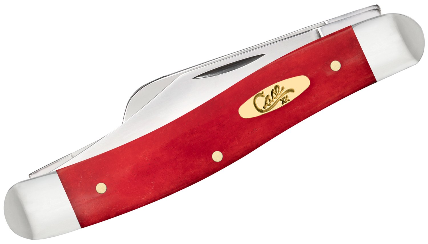 Case Smooth Dark Red Bone Stockman 3.88" Closed (6347 SS) - KnifeCenter ...