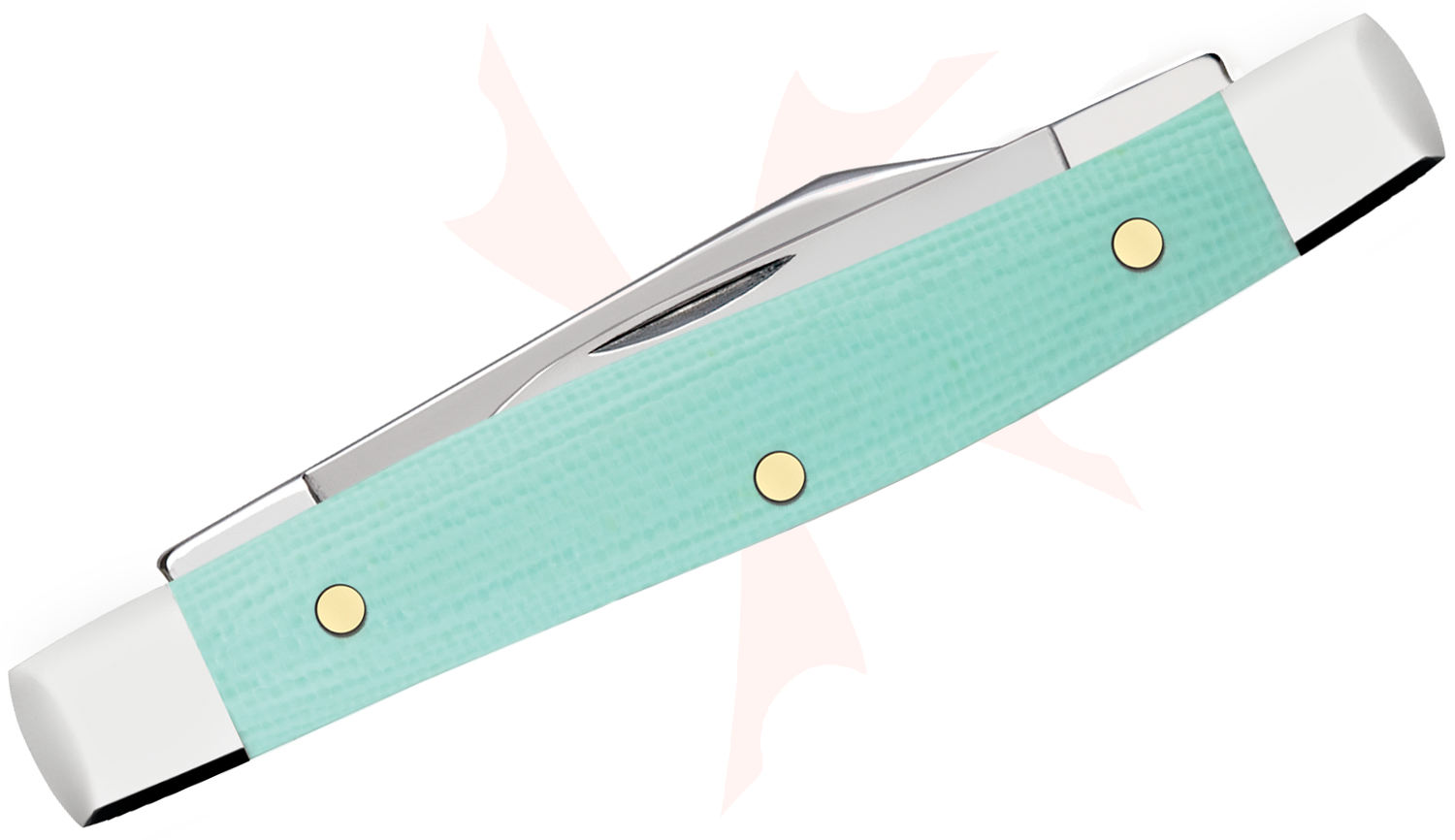Case Smooth Seafoam Green G10 Small Pen Knife 2.63" Closed (10233 SS ...