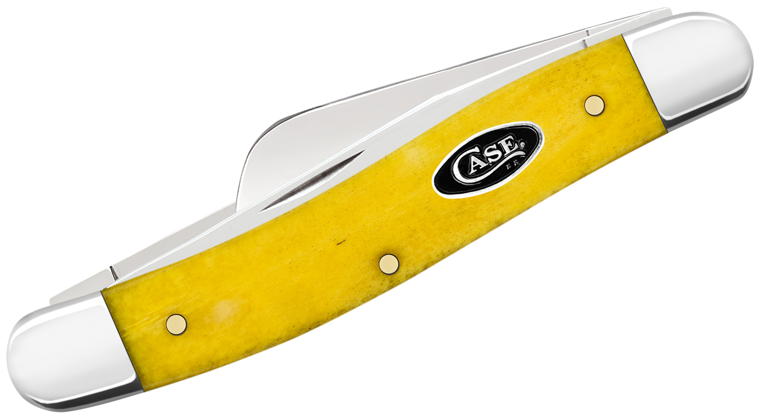 Case Smooth Yellow Bone Medium Stockman 3.63" Closed (6318 SS ...