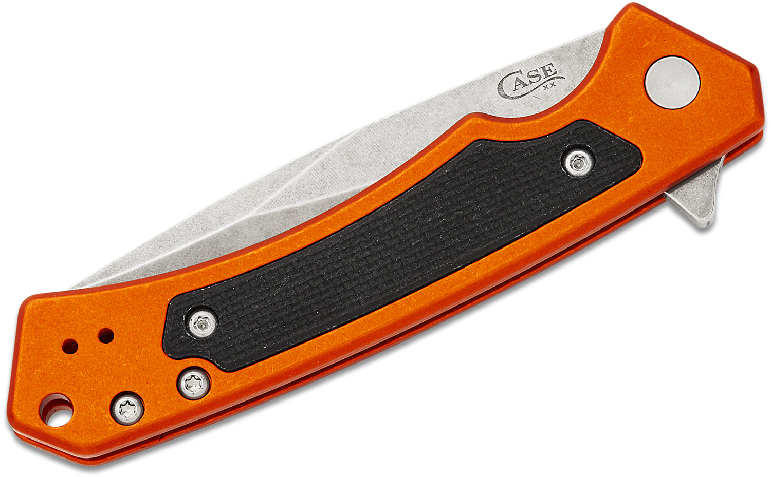 Case Marilla Flipper Knife 3.4" CPM-S35VN Stonewashed Drop Point Blade ...