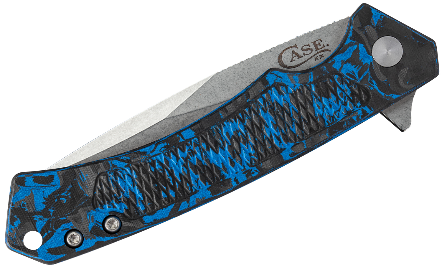 Case Marilla Flipper Knife 3.4" CPM-S35VN Stonewashed Drop Point Blade ...