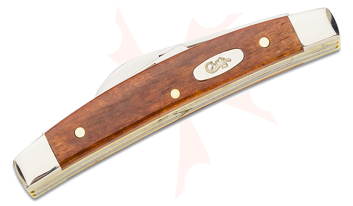 Case Smooth Chestnut Bone 4-Blade Small Congress 3.13" Closed (6468 SS ...