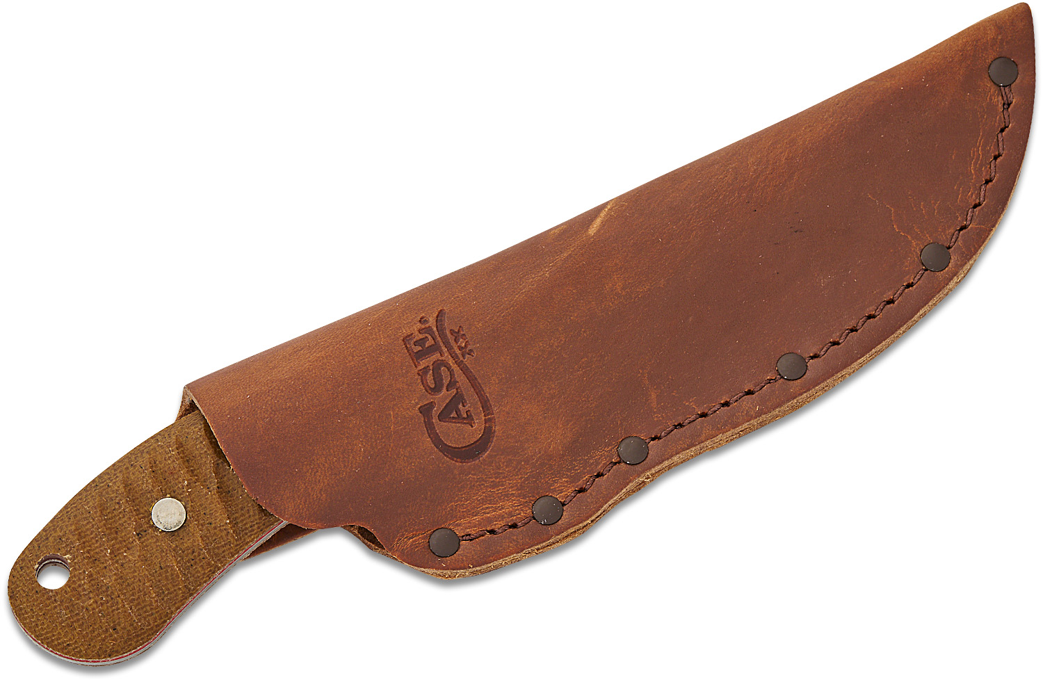 Case Ridgeback Hunter Fixed Blade Knife 4.13" Stonewashed Skinner Blade ...