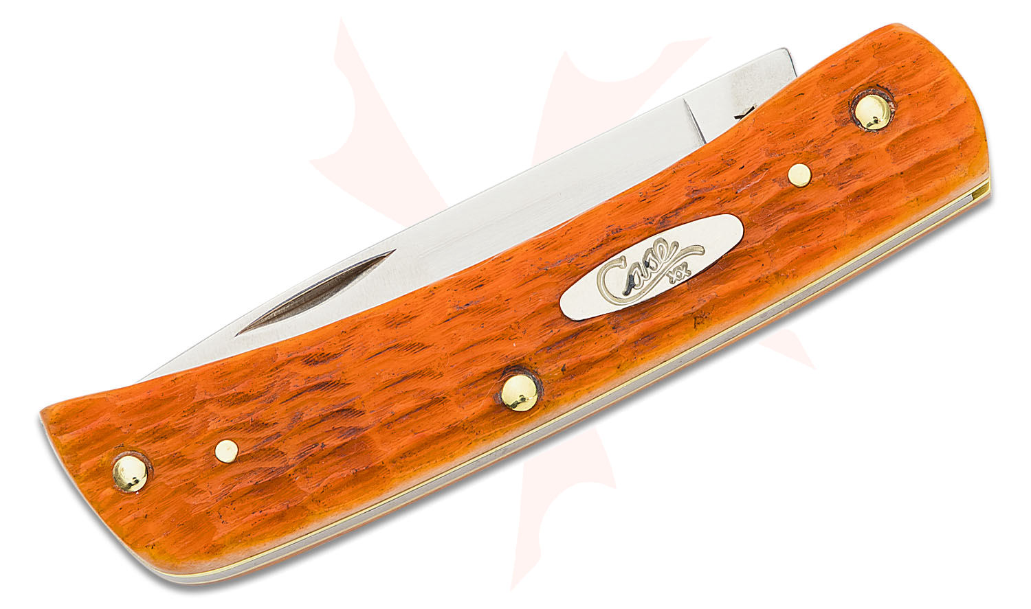 Case Crandall Jig Cayenne Bone Sod Buster Jr 3.63" Closed (6137 SS ...