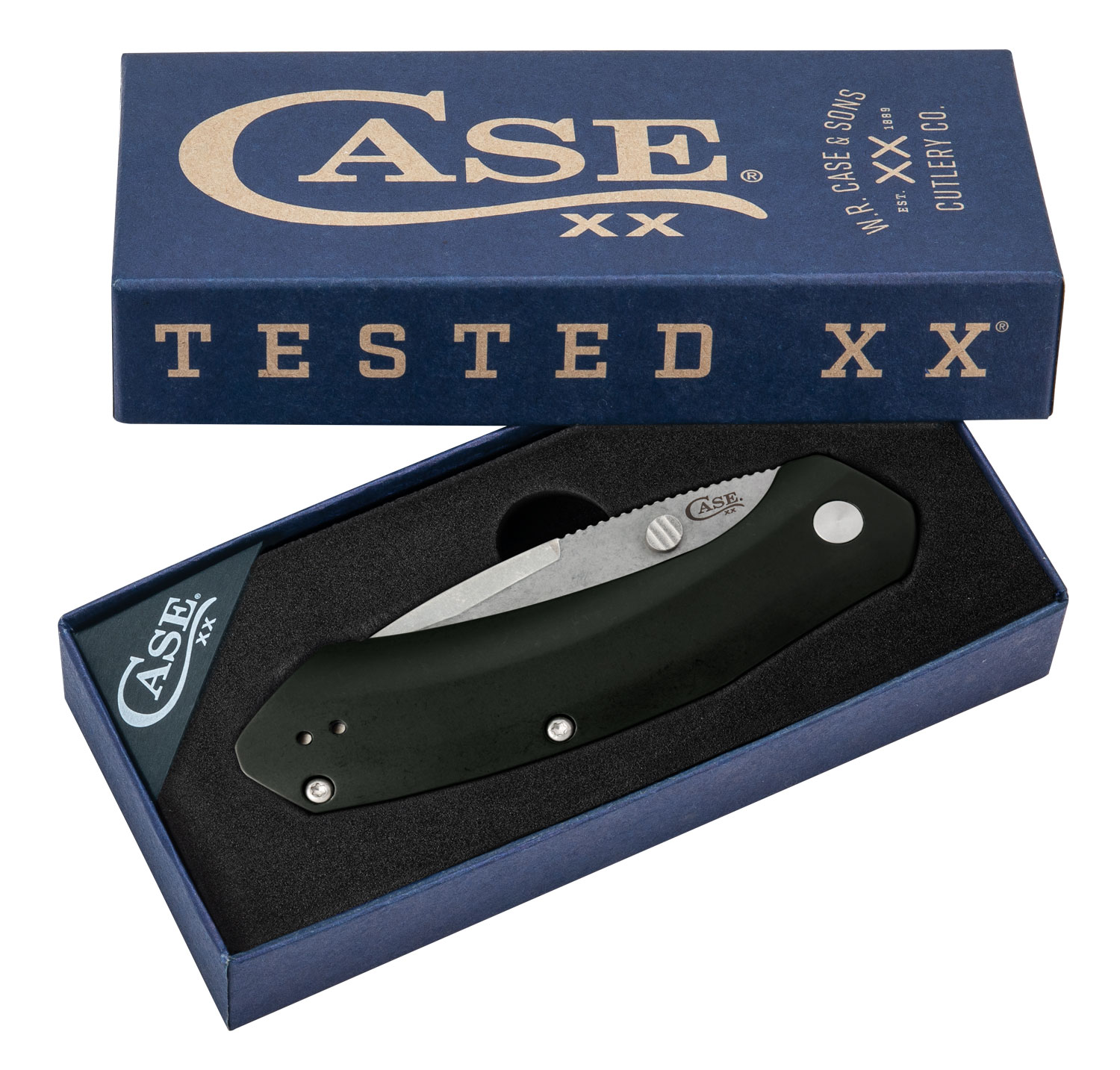 Case Westline Assisted Folding Knife 3.19" CPM-S35VN Stonewashed ...