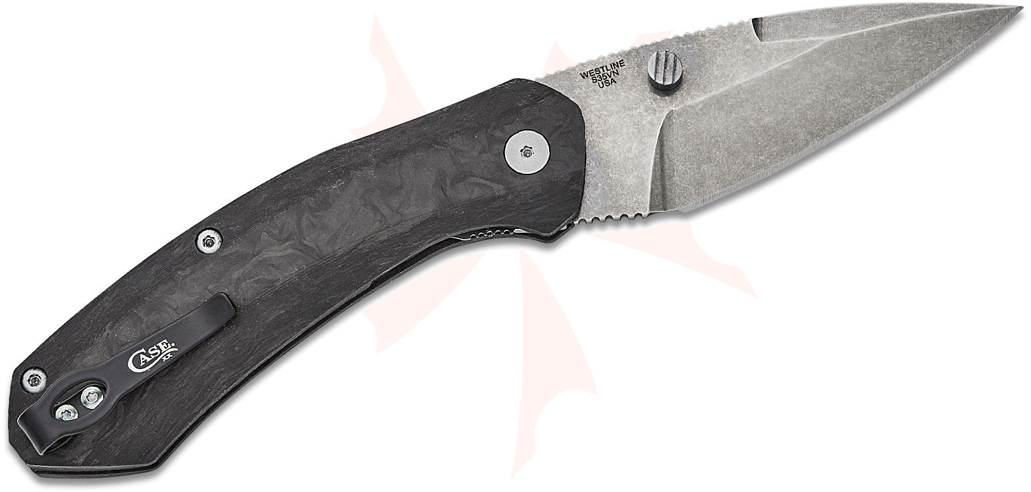 Case Westline Assisted Folding Knife 3.19" CPM-S35VN Stonewashed ...