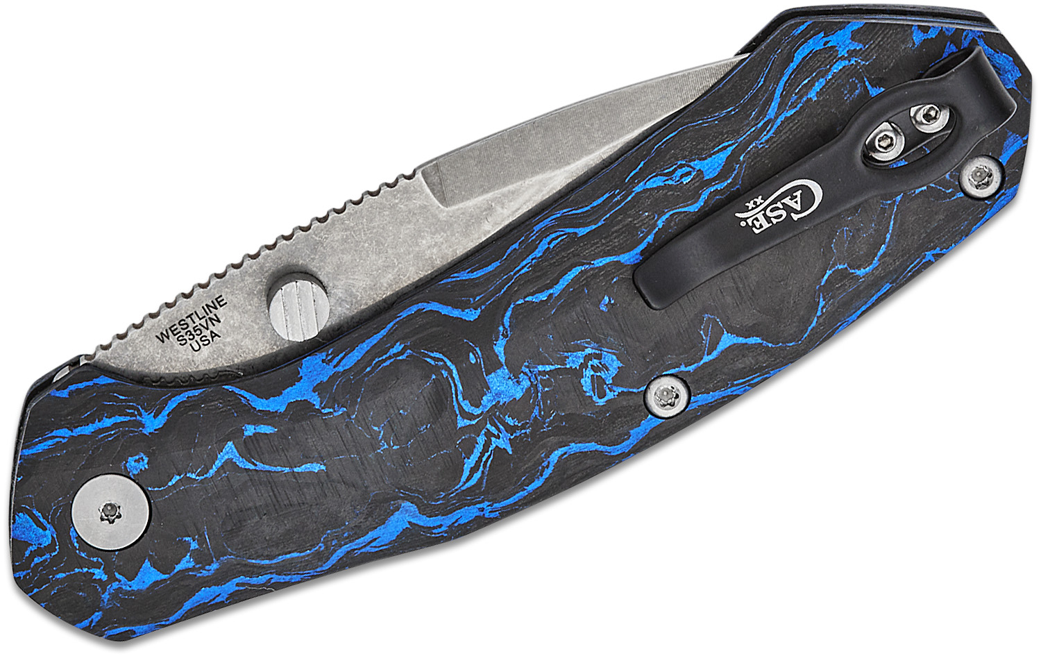 Case Westline Assisted Folding Knife 3.19" CPM-S35VN Stonewashed ...