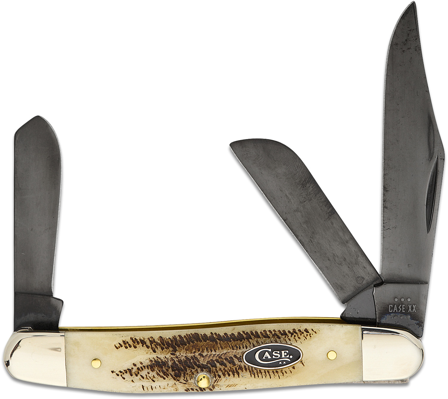Case Vintage Bone Stockman 3.88" Closed (V6347 SS) - KnifeCenter - 36743