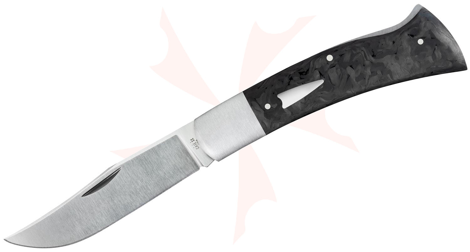 Case Bill Ruple Limited Edition Marbled Carbon Fiber Axe Handle Pocket ...