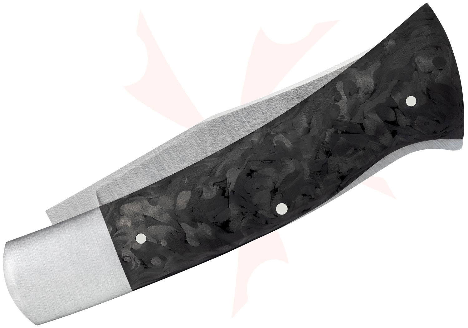 Case Bill Ruple Limited Edition Marbled Carbon Fiber Axe Handle Pocket ...