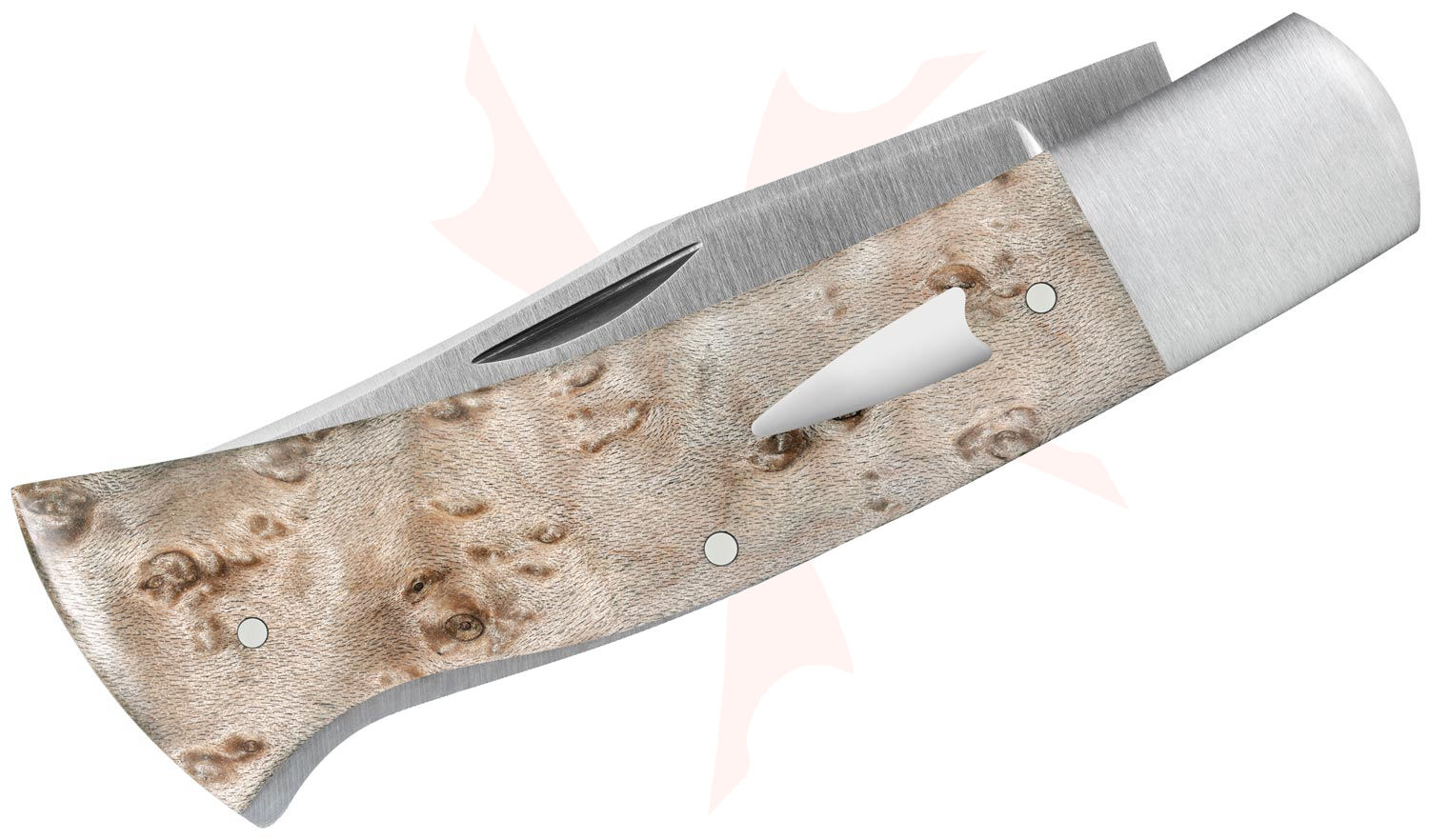 Case Bill Ruple Limited Edition Natural Birdseye Maple Axe Handle ...