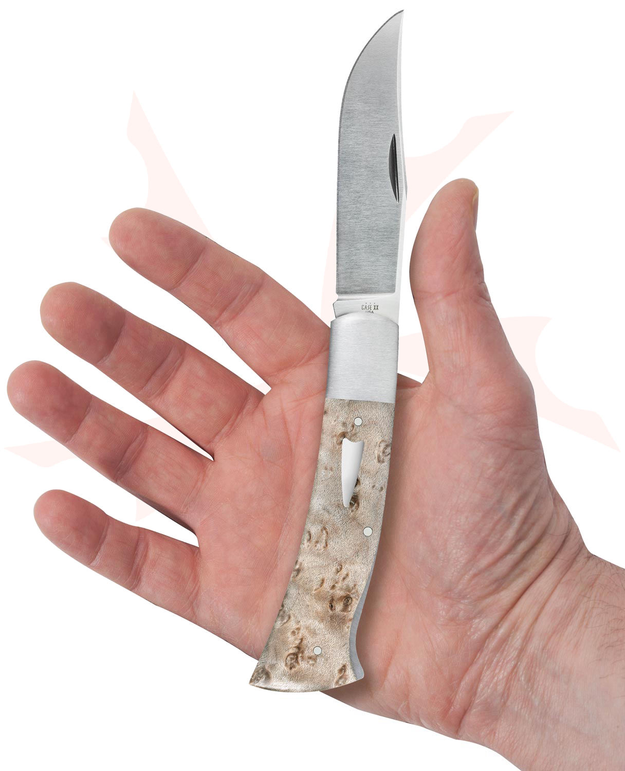 Case Bill Ruple Limited Edition Natural Birdseye Maple Axe Handle ...