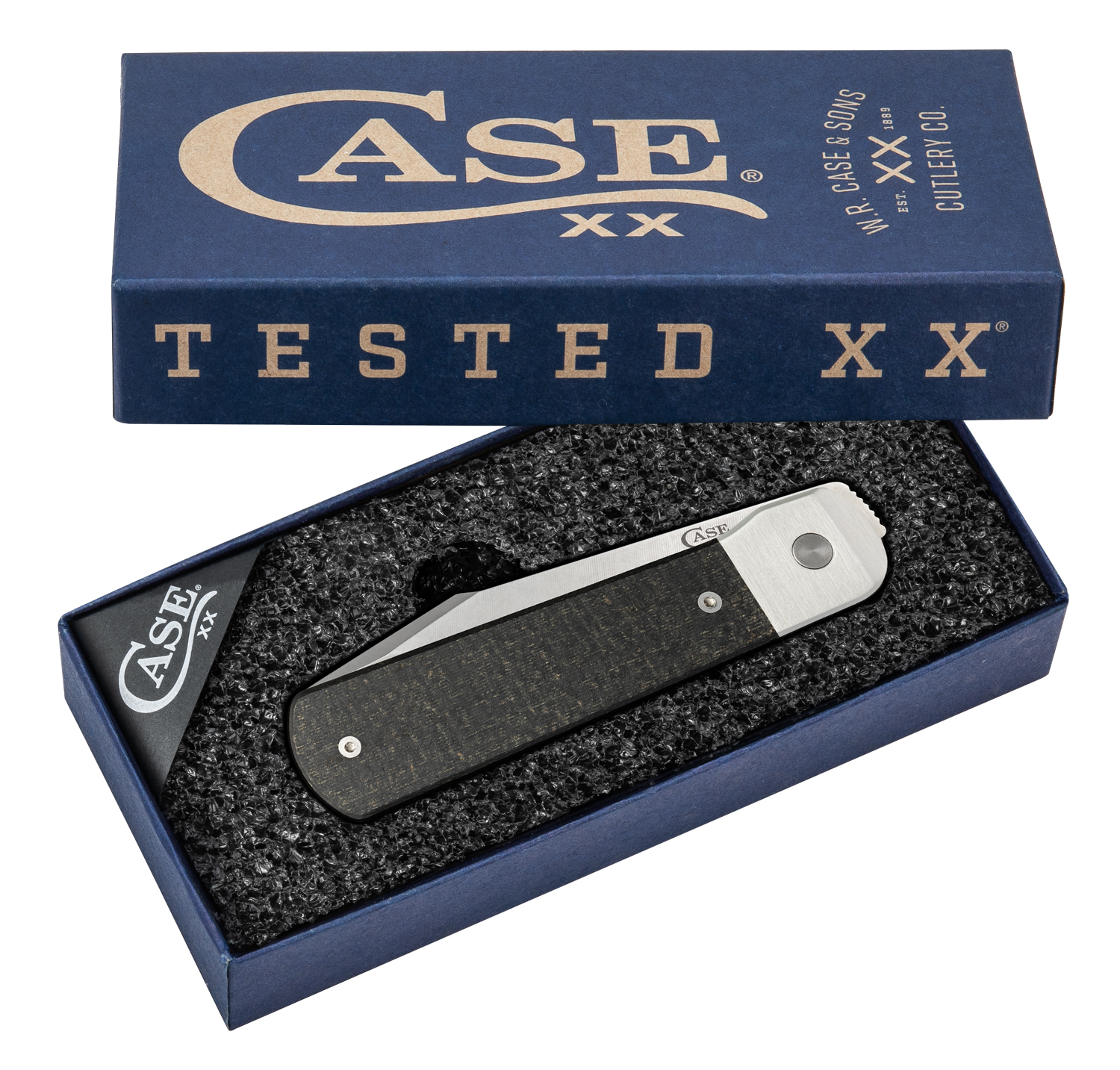 Case Bridgeline Series Longhouse Front Flipper Knife 2.87" CPM-20CV ...