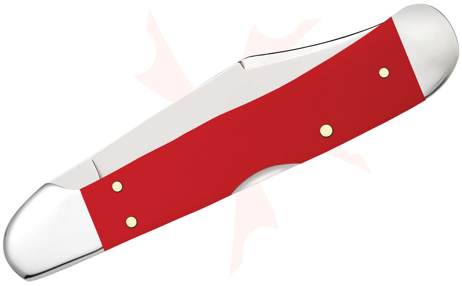 Case SparXX Smooth Red Synthetic CopperLock Pocket Knife 4.25" Closed ...