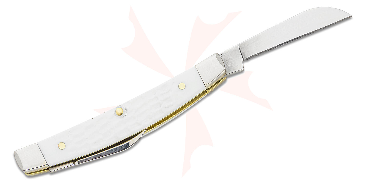 Case SparXX Jigged White Synthetic 2-Blade Small Congress 3.13" (6268 ...