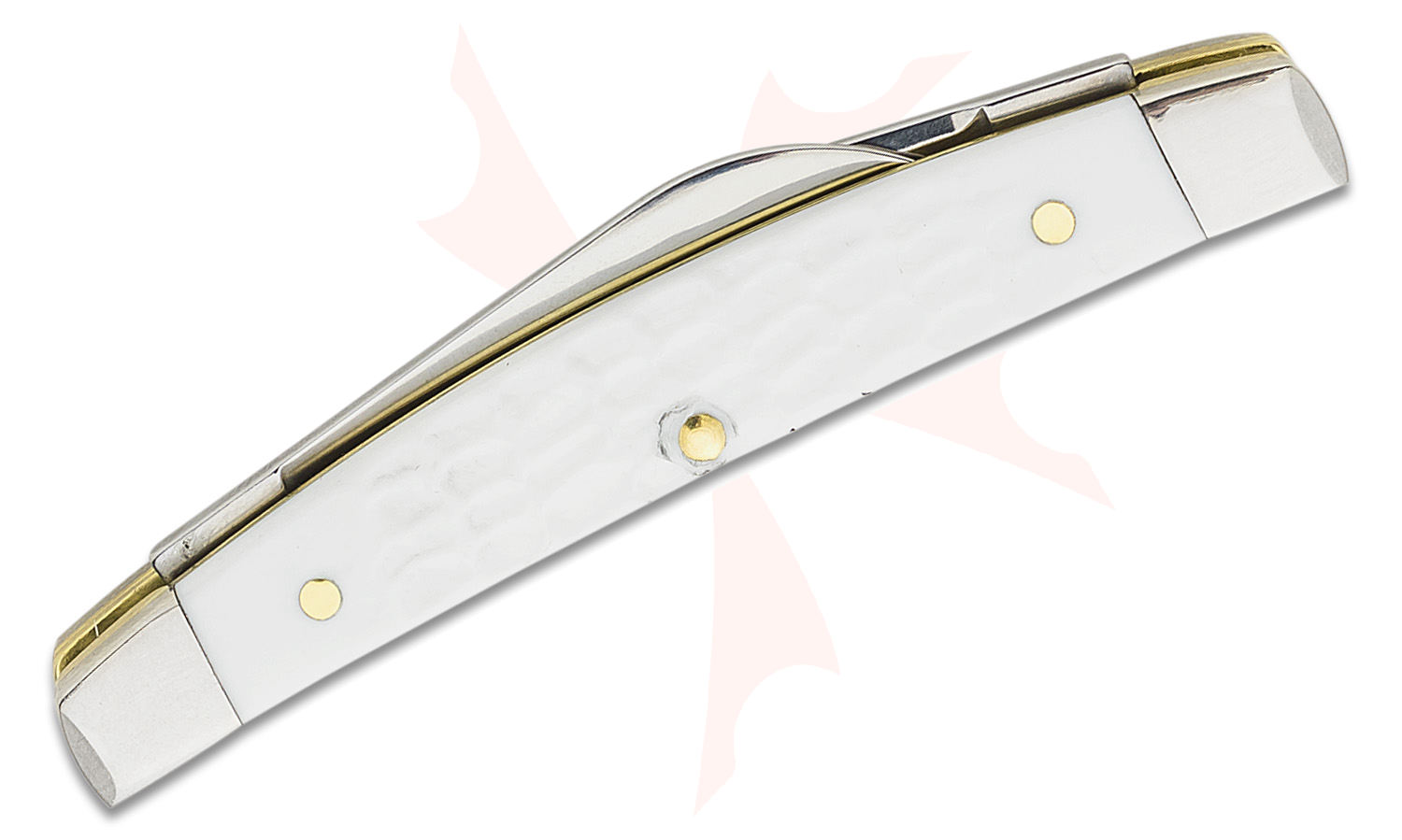 Case SparXX Jigged White Synthetic 2-Blade Small Congress 3.13" (6268 ...