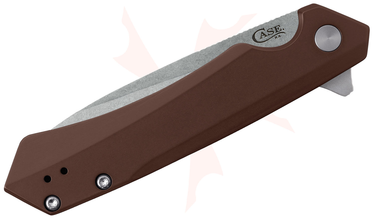 Case Kinzua Flipper Knife 3.4" CPM-S35VN Stonewashed Spear Point Blade ...