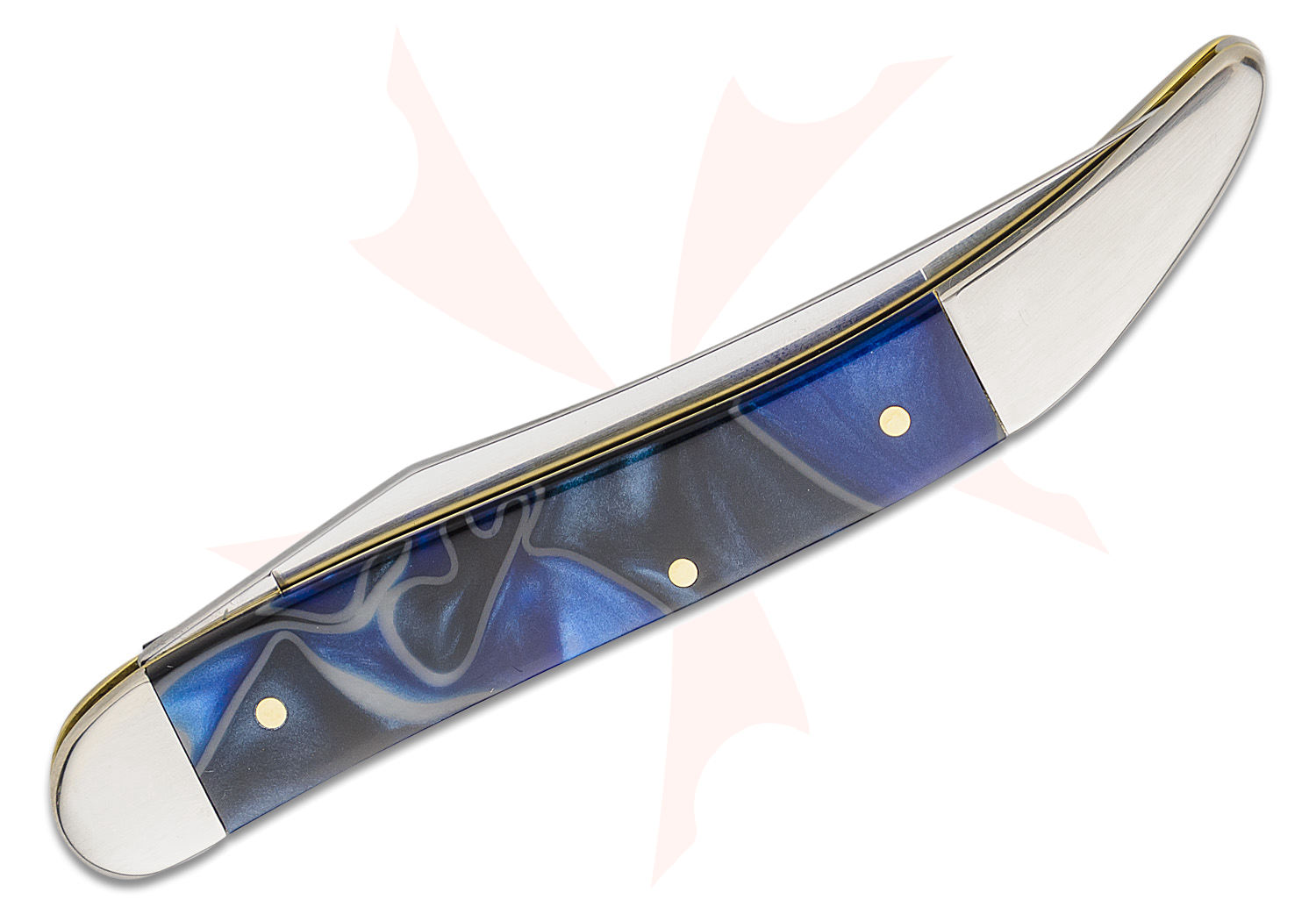 Case Smooth Ocean Blue Kirinite Medium Texas Toothpick 4.25" Closed ...