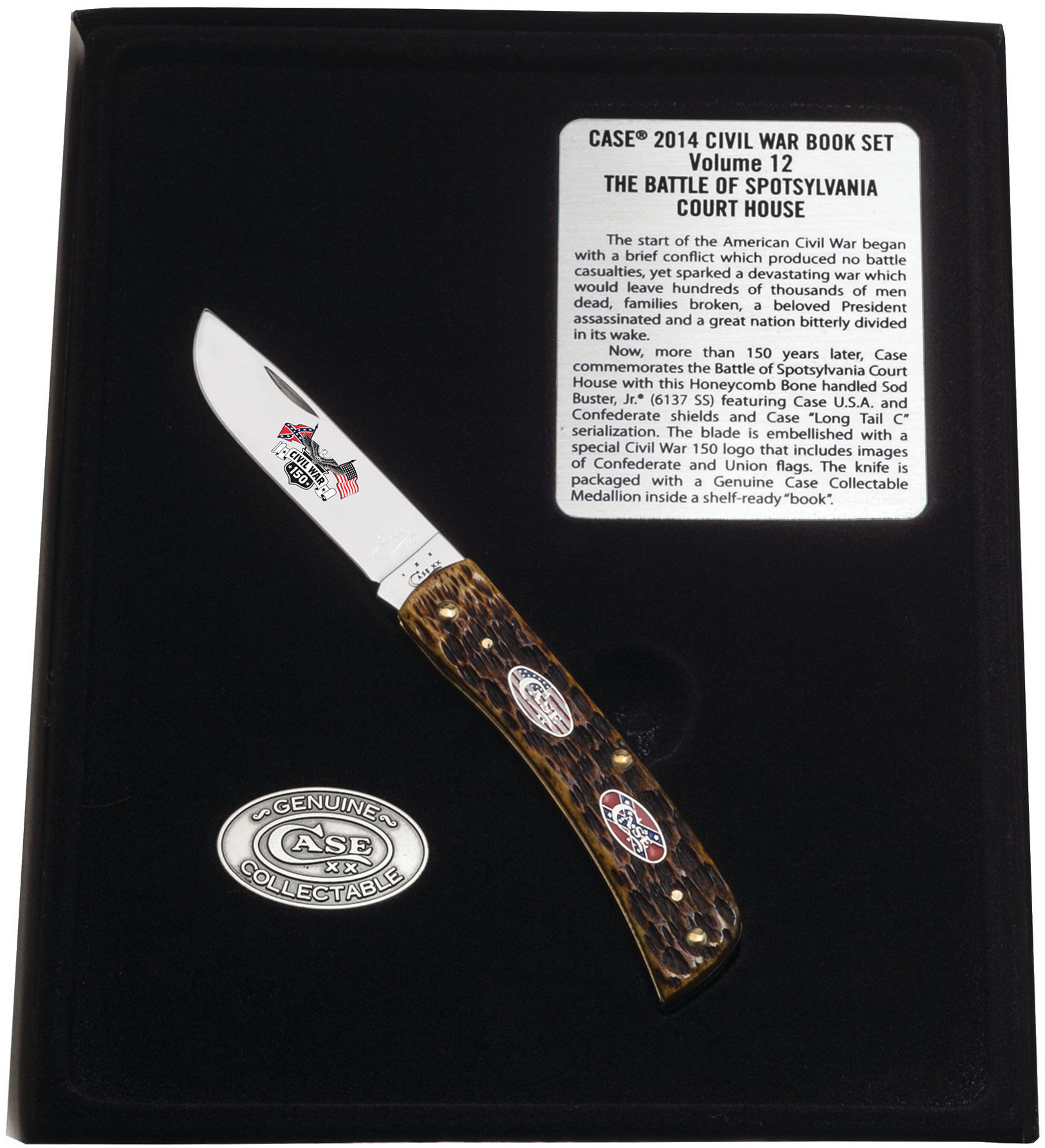 Case Civil War Commemorative Sod Buster Jr. Battle of Spotsylvania ...