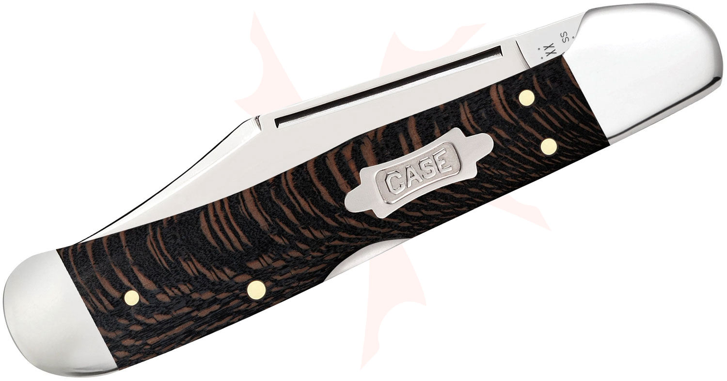 Case Smooth Black Sycamore CopperLock 4.25" Closed (71549L SS ...