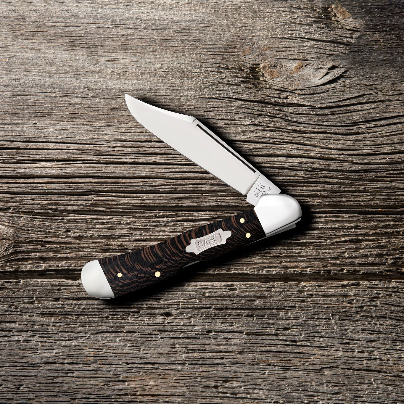 Case Smooth Black Sycamore CopperLock 4.25" Closed (71549L SS ...