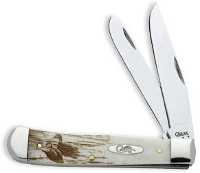 Case Wildlife Image Series Trapper Duck 4-1/8" Closed (6254 SS ...